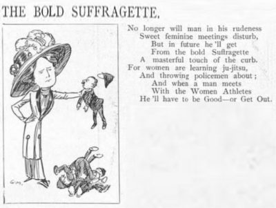 “The Bold Suffragette” (1910) | Suffrajitsu